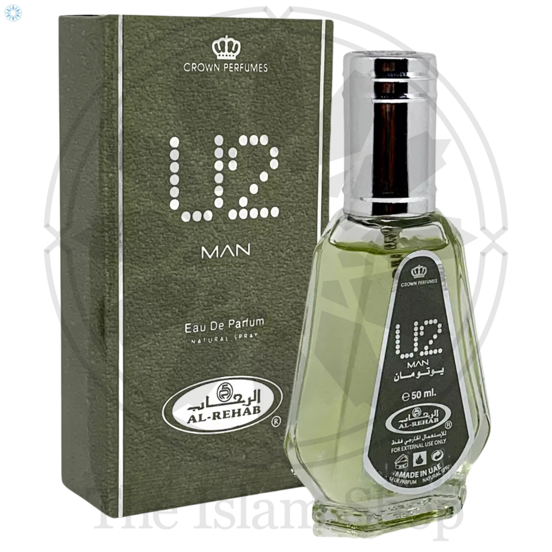Perfumes › Al Rehab › U2 MAN Pour Homme 50ml EDP [Eau De Perfume Spray ...